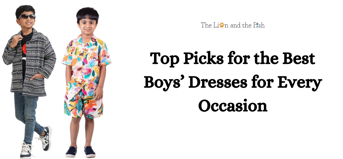 Top Picks for the Best Boys’ Dresses for Every Occasion