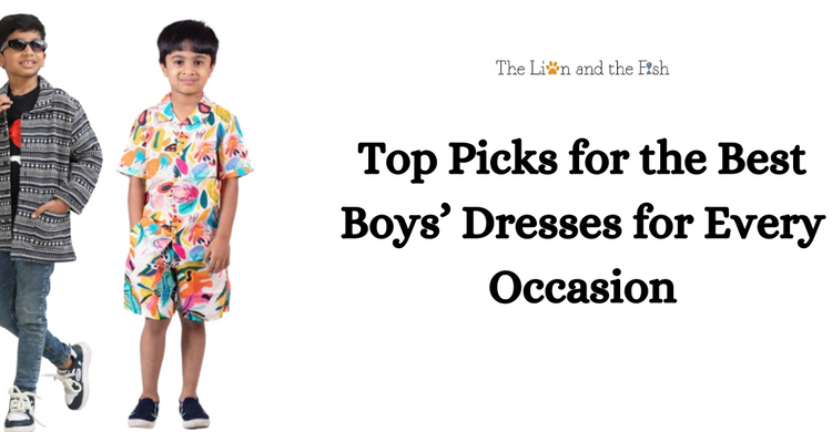 Top Picks for the Best Boys’ Dresses for Every Occasion